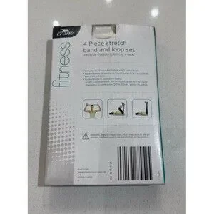 Crane | Accessories | New Crane Fitness 4 Piece Stretch Band Loop ...